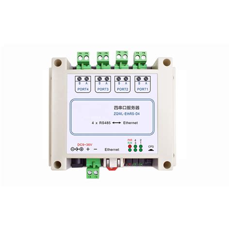 Channel RS To Ethernet Converter Industrial Serial To Ethernet Server Modbus RTU TCP RS
