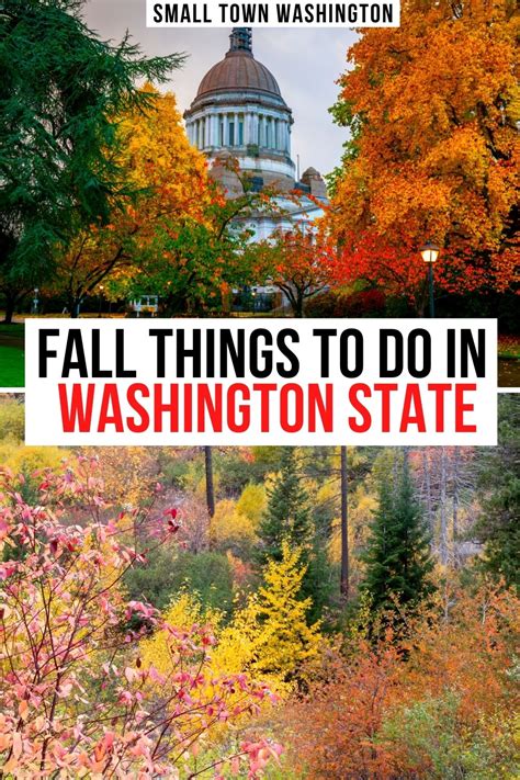 7 Epic Ways To Enjoy Fall In Washington State • Small Town Washington