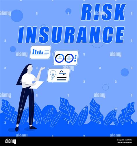 Conceptual Display Risk Insurance Business Idea The Possibility Of