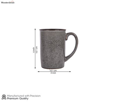 Buy Classic Ceramic Coffee Mug Set Of 2 At 24 Off Online Wooden Street