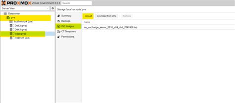 Proxmox Iso Dosyası Ekleme Ulaş Osmanağaoğlu