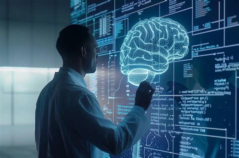 Premium Photo Ai Artificial Intelligence Business Man Using Ai