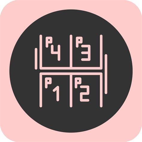 Parking Space Numbering Linear Round Icon 39532846 Vector Art At Vecteezy