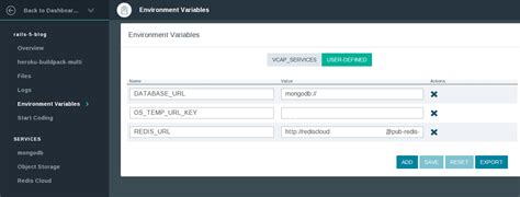 deploying a rails 5 app with mongodb redis and carrierwave to ibm