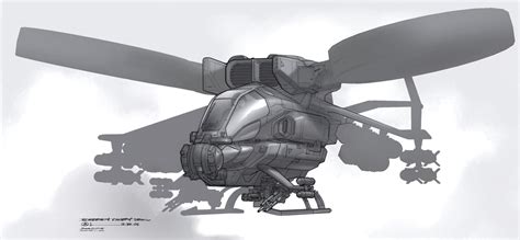 Avatar Helicopter Gunship Avatar Helicopter Etsy