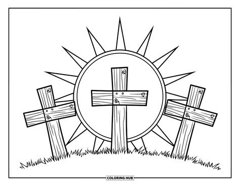105 Desenhos De Páscoa Cristã Para Colorir Para Crianças E Adultos