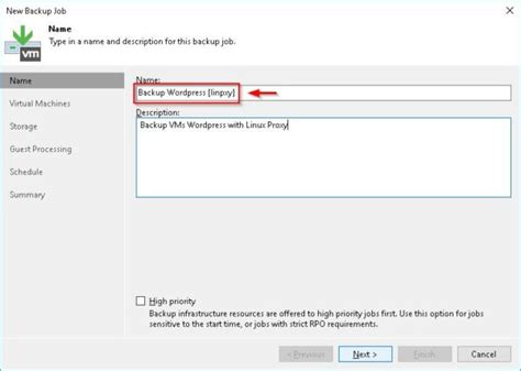 Veeam V Linux Backup Proxy Configuration Nolabnoparty