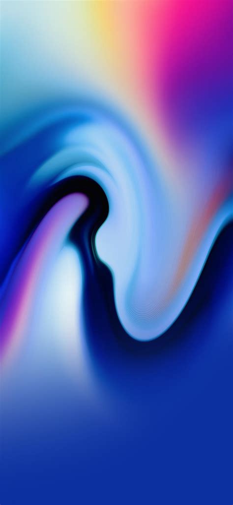 Hypnotic Fluid Multicolor Ar7 Riphonewallpapers