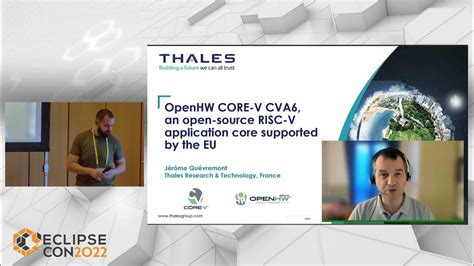 Openhw Core V Cva6 An Open Source Risc V Application Core Supported By The Eu Youtube