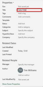 How To Edit Document Properties In Excel How To Edit Document Properties In Excel