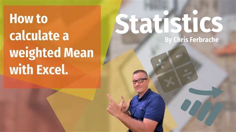 How To Calculate A Weighted Mean With Excel Sumproduct Function Youtube