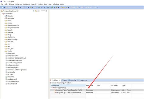 Eclipse 导入 PX Firmware 源代码时报错 Issue RflySim RflyExpCode GitHub