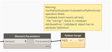 How To Get The Parameter Discipline With Dynamopython Revit Dynamo