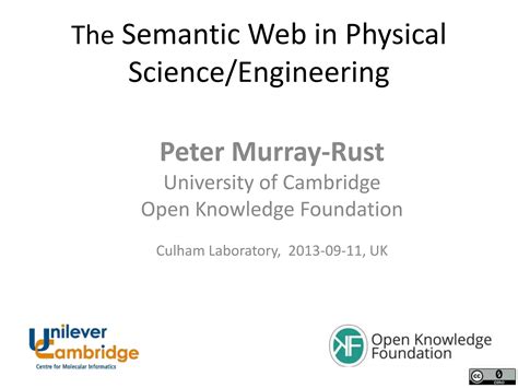 Semantic Web In Physical Science Ppt