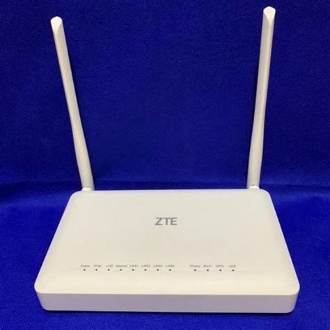 Jual Ppt Zte F L Zxhn Gpon Ont Wi Fi Dual Band Router Adaptor Kota Bekasi Pebstronik