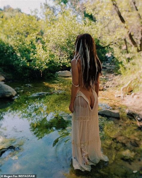 Megan Fox Shares Her Steamiest Snaps Yet As She Showcases Her Bare Bust And Derriere In Wet