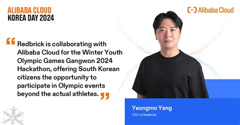 Alibabacloud Gangwon2024 Winteryoutholympics Techforinnovation Alibaba Cloud