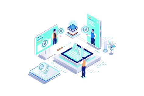 Premium Vector Technology Isometric Illustration