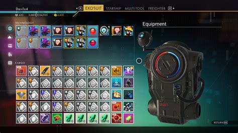 Upgrading Your New Exosuit Bugs It Out Please Be Careful R