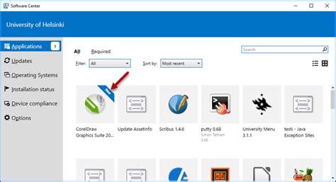 Software Center HELPDESK