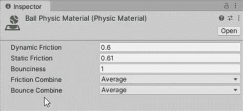 Comprendre Le Physic Material Dans Unity
