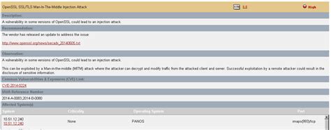 Solved Help To Deal With Open Ssltls Mitm Vulnerability Cve 2014