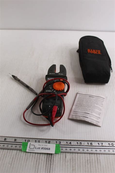Klein Clamp Meter Bodnarus Auctioneering