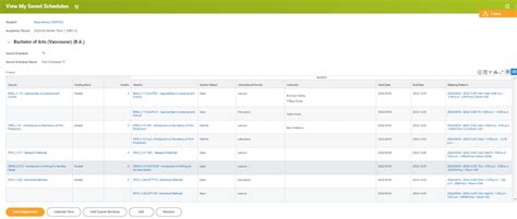 registering in courses from a saved schedule workday tutorials
