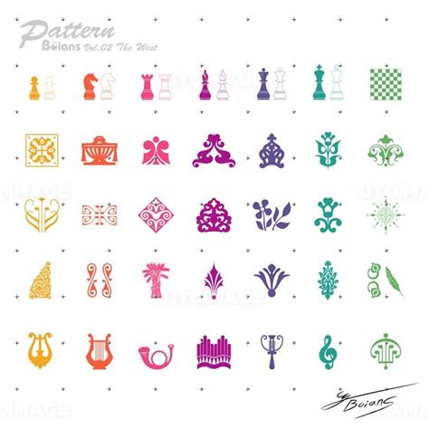 유토이미지 Bpt02034 패턴과 문양 Vol02 서양