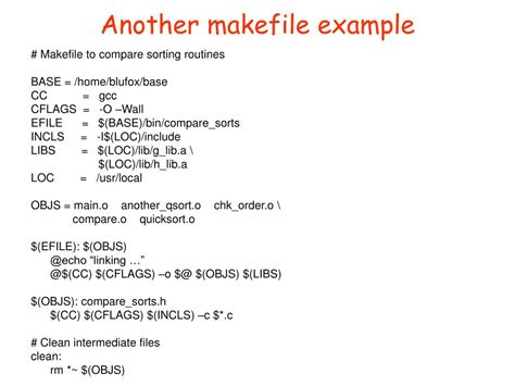 Ppt The Makefile Utility Powerpoint Presentation Free Download Id 749814