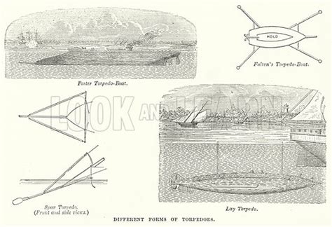 Different Forms Of Torpedoes Stock Image Look And Learn