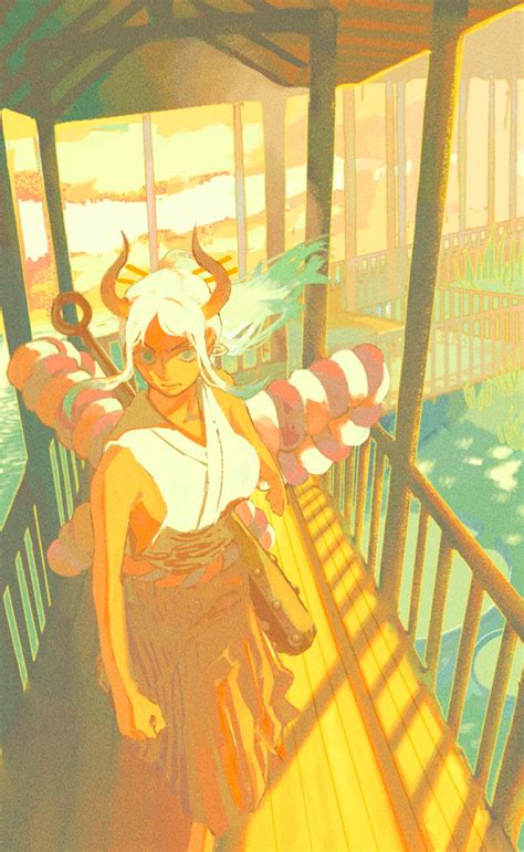 Yamato One Piece Drawn By Maroya Danbooru