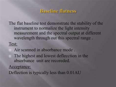 Validation Of Uv Visible Spectrophotometer Pptx