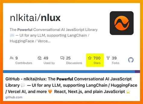 Salmen Hichri On Linkedin Nlux Ai Opensource Llms Ui React