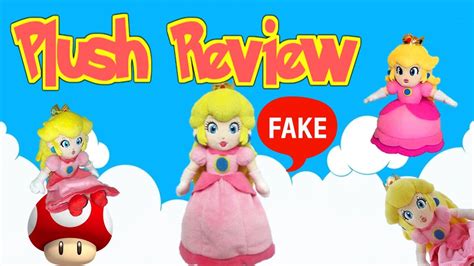 Fake Nintendo Princess Peach Plush Plush Review 2 Youtube