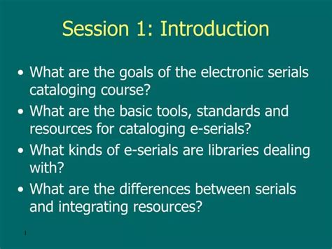 Ppt Session 1 Introduction Powerpoint Presentation Free Download