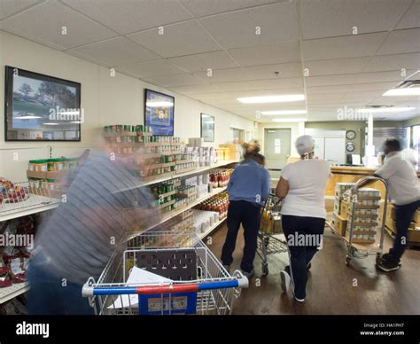 Image Showing The Process Of Food Distribution At A Usda Food Bank Highlighting The Assembly