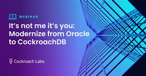 Database Migration Guide How To Migrate From Oracle To Cockroachdb