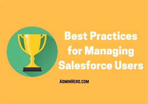Best Practices For Managing Salesforce Users Admin Hero
