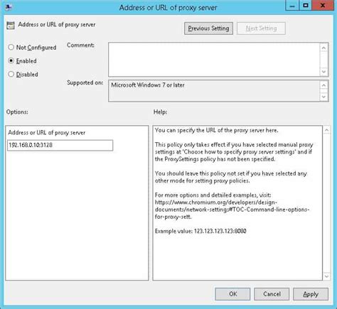 Tutorial GPO Proxy Configuration On Google Chrome Step By Step