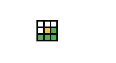 Wordle Logo Pixel Art