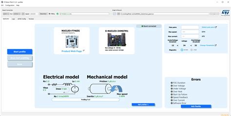 Stm32motorcontrolstm32 Mc Motor Profiler Start Up Guide Stm32mcu