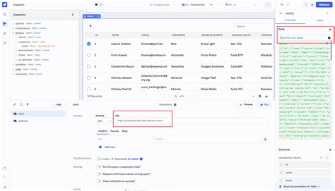 Use Url Parameters On Page Load Tooljet