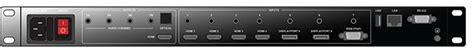 Rgb Spectrum Quadview Uhd 4k Multiviewer And Multi Format 7x1 Switcher
