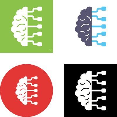 Digital Brain Icon Vector Art, Icons, and Graphics for Free Download