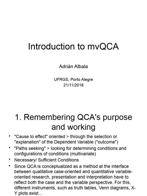Abcp Mvqca Pdf Causality Statistics