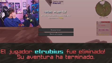 Rubius Eliminado De Minecraft Extremo Youtube
