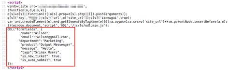 Javascript Api For Ticket Management And Live Chat Output Desk
