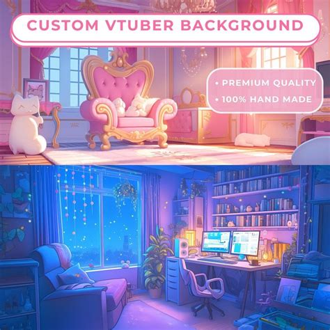 Vtuber Animated Background Cozy Room Looped Vtuber Background Vtuber