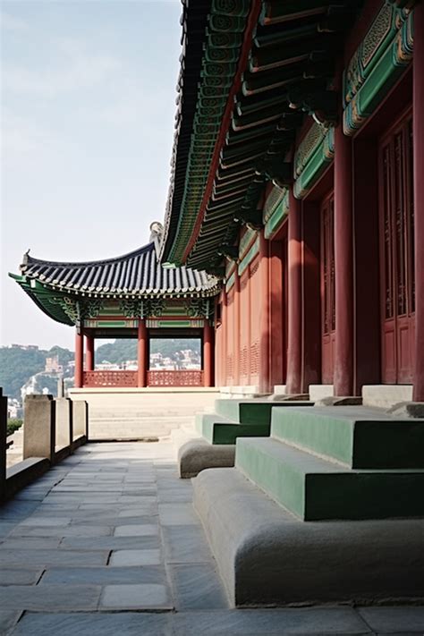 한국 전통 스타일의 돌 누각 배경 배경 화면 및 일러스트 무료 다운로드 Pngtree